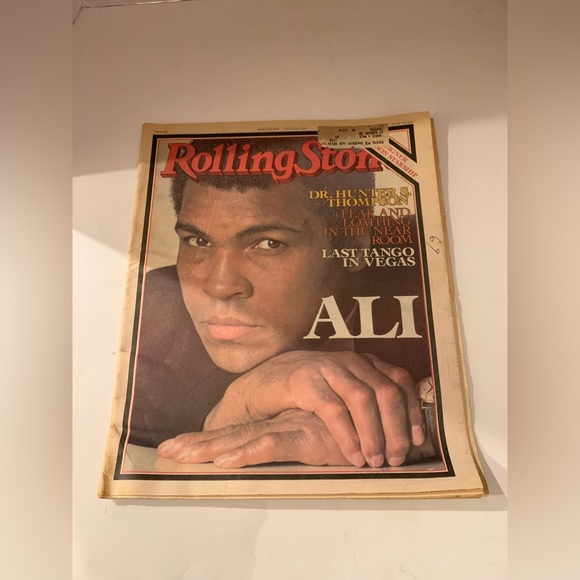 Other | Vintage Rolling Stone Magazine Muhammad Ali | Poshmark